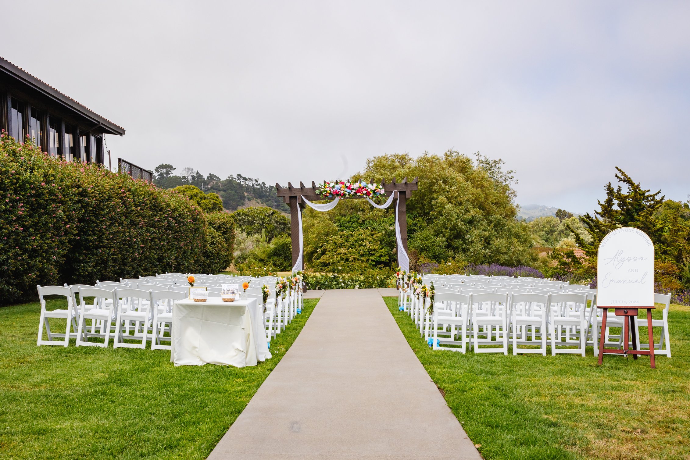 Colorful Garden Wedding at Carmel Fields