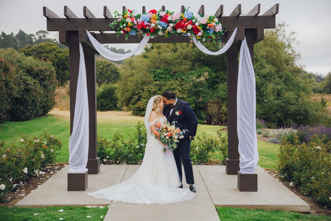 Colorful Garden Wedding at Carmel Fields