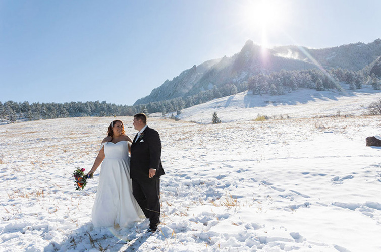 Snow in Love: A Stunning Winter Wedding in Boulder, CO