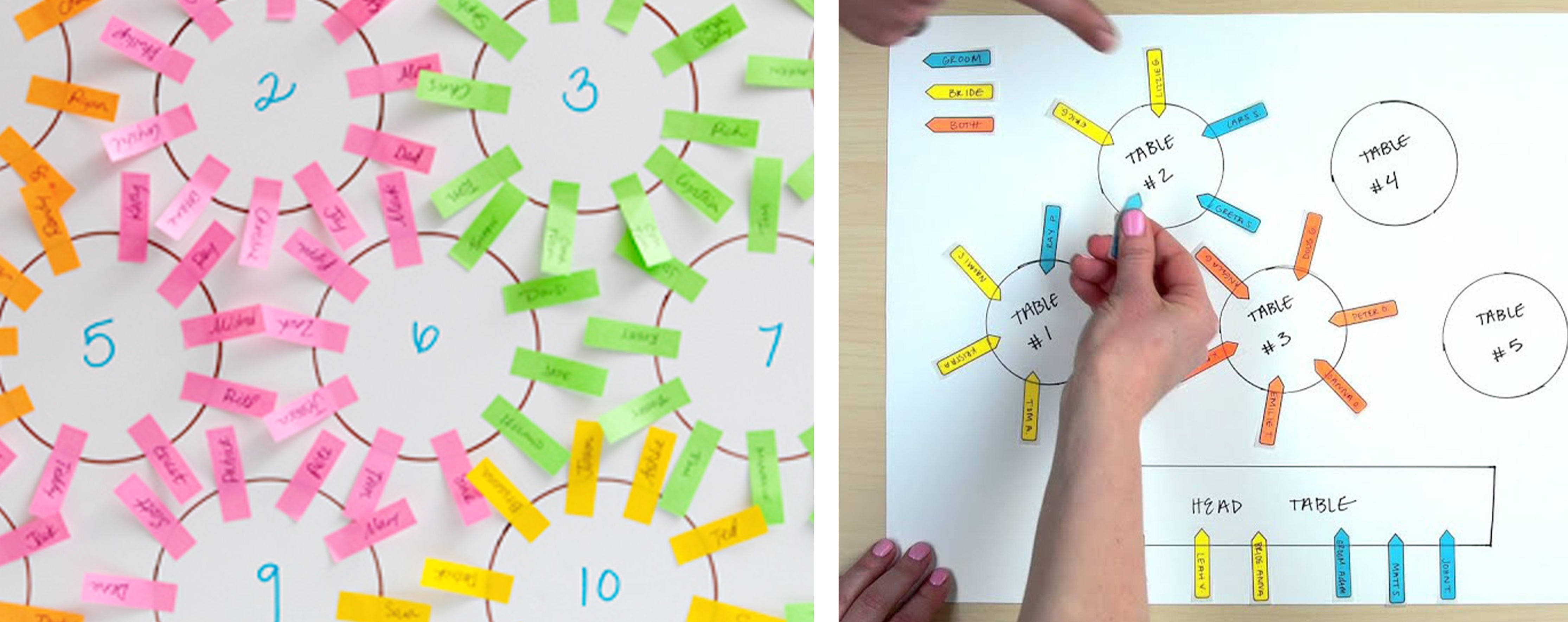 Managing Your RSVPs + Table Plans