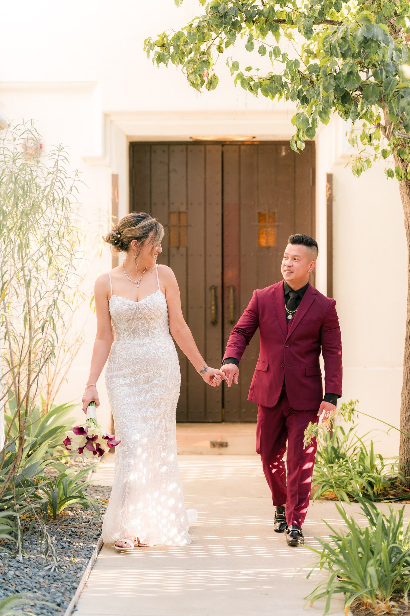 Jennifer and Meng's Classic Long Beach Wedding at The Sanctuary