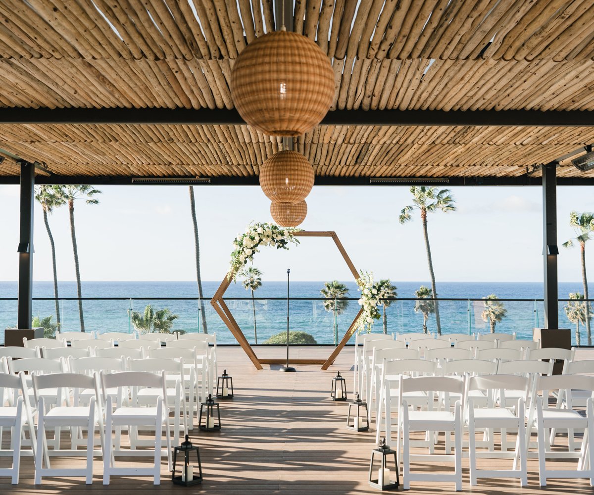 La Jolla Cove Rooftop: Sky-High I Dos with Ocean Views | Chic Wedding Venue