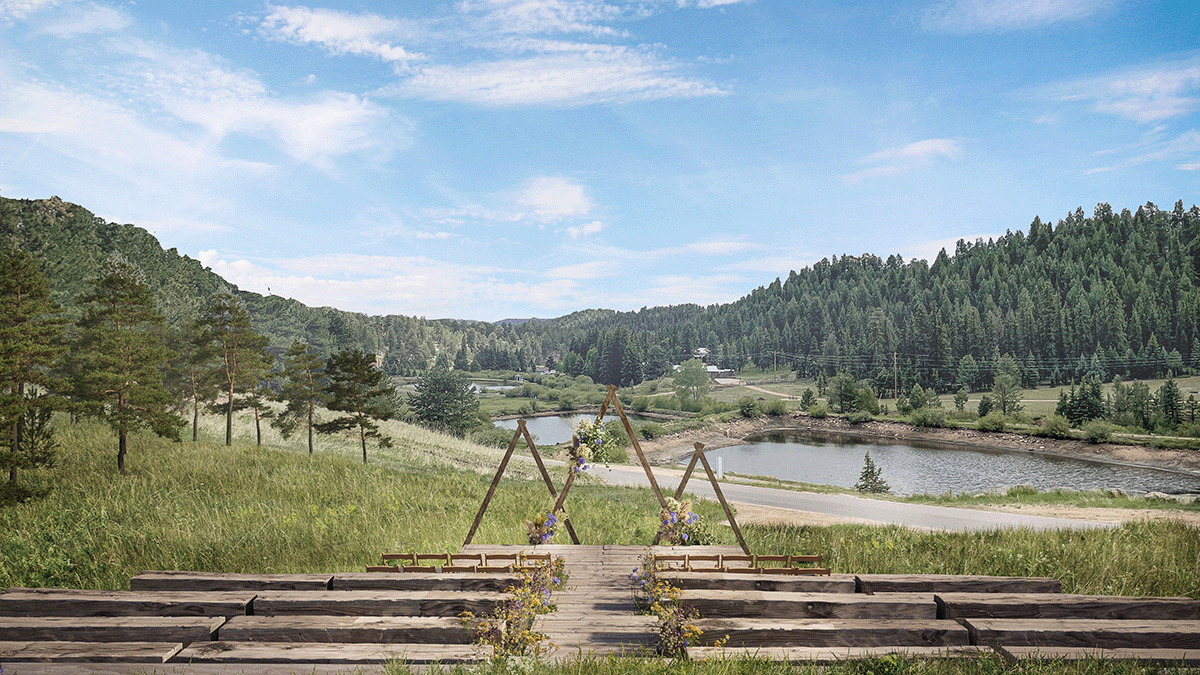 Mountain View Ranch: Idyllic CO Wedding Venue by Wedgewood Weddings