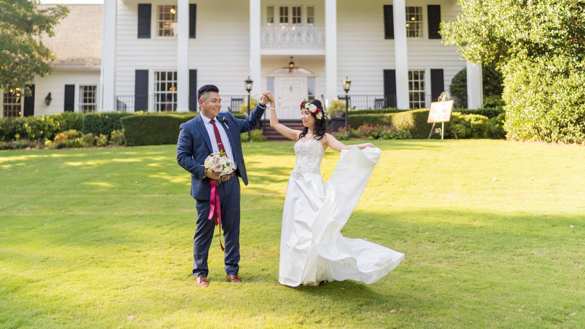 Natalie House Wedding | Lawrenceville Botanical Estate