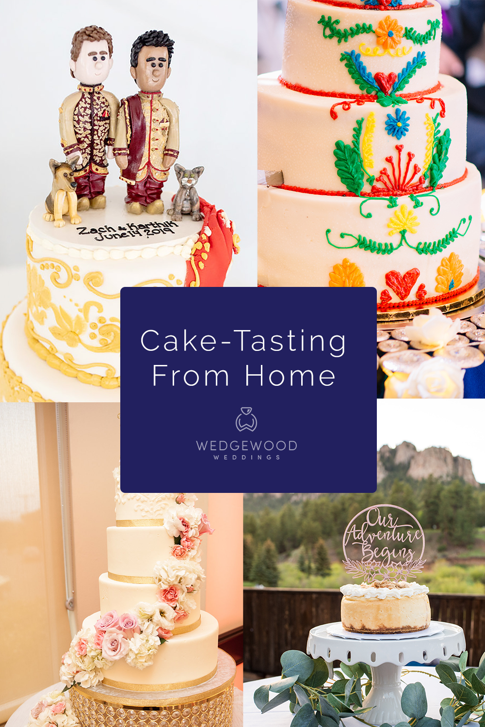Plan Your At-Home Wedding Cake Tasting
