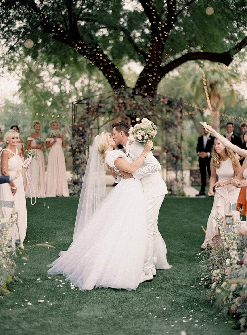 Celebrate With The Funks At This Retro Fairytale Wedding