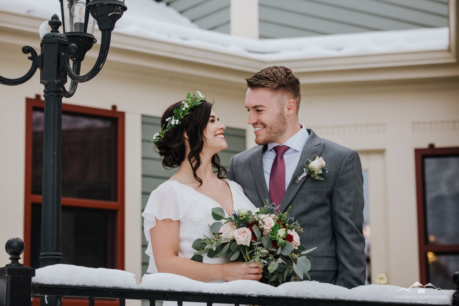 Betsy & Turner's Winter Wedding at Tapestry House