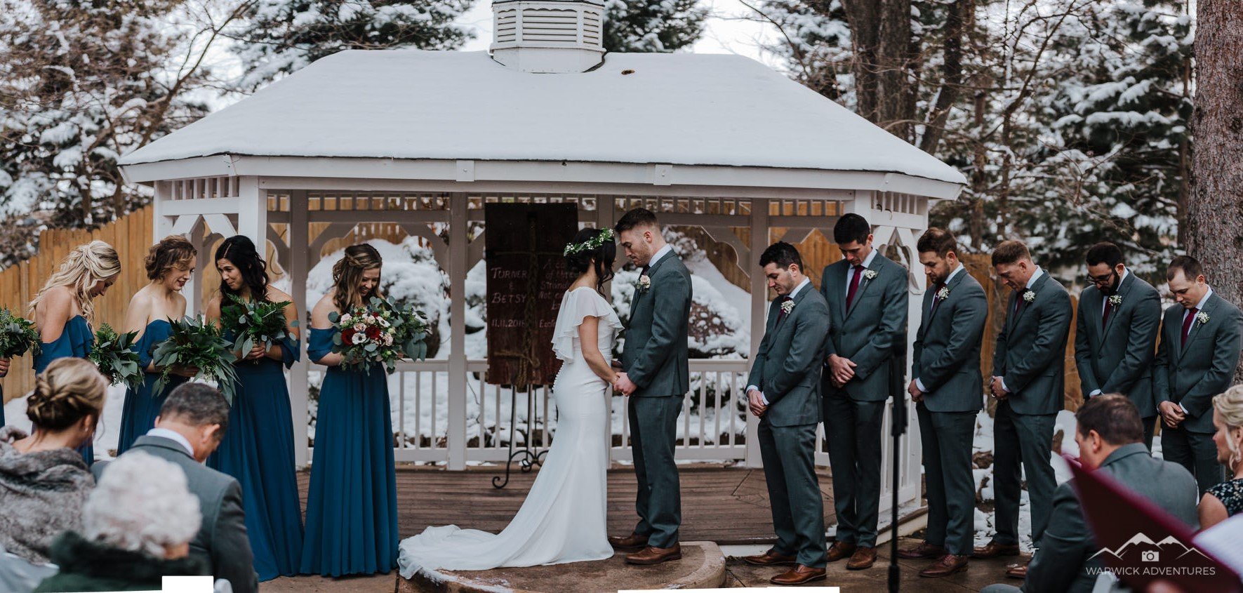 Betsy & Turner's Winter Wedding at Tapestry House