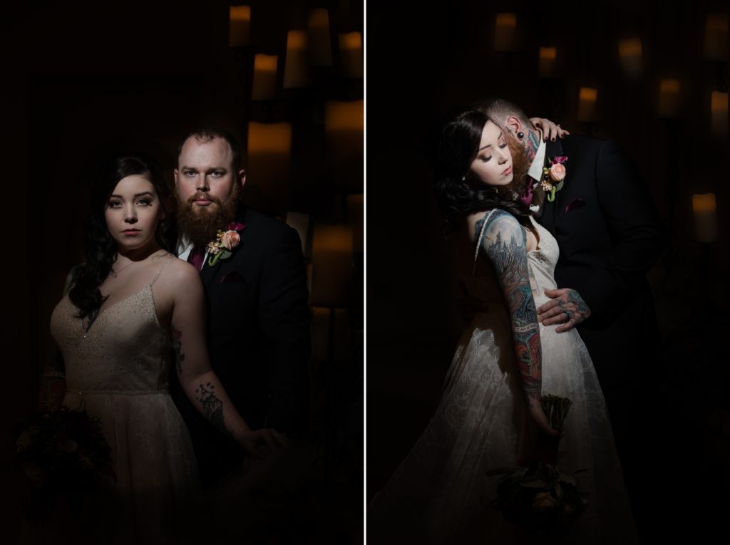 Ghoulishly Gothic Fall Wedding Ideas