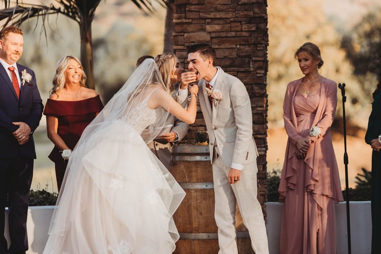 Real Wedding: Maria & Hayden at Fallbrook Estate, CA