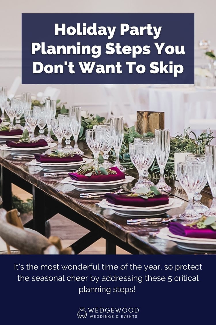 Holiday Party Planning Steps You Don't Want To Skip